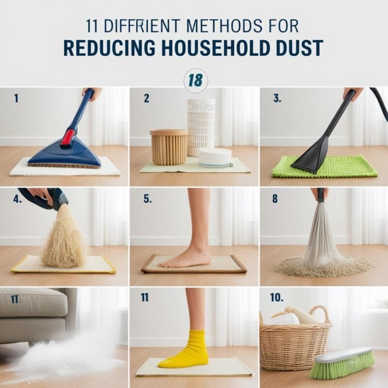 11 Ways to Reduce Dust in Your Home | Complete Guide