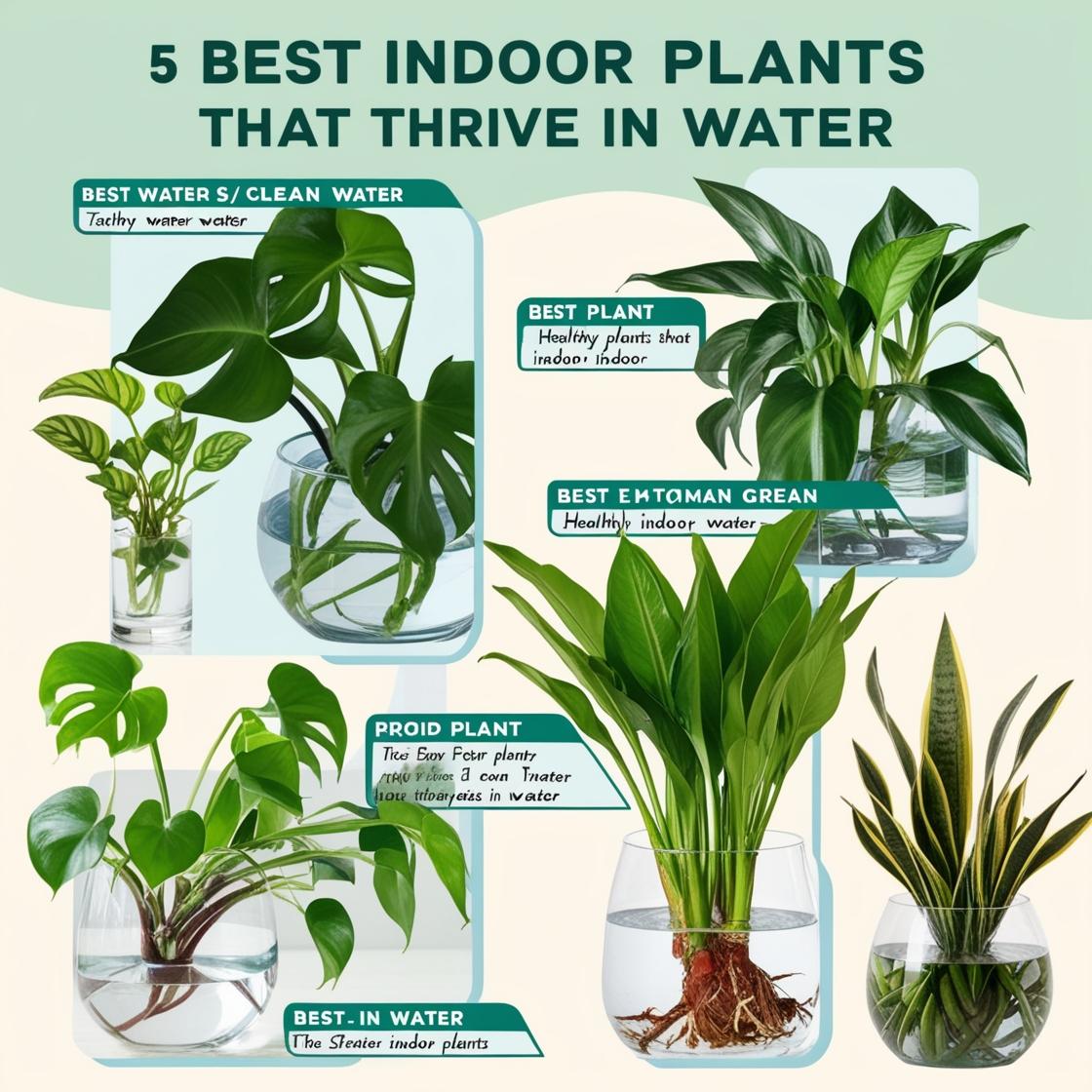 9 Best Indoor Plants That Grow in Water