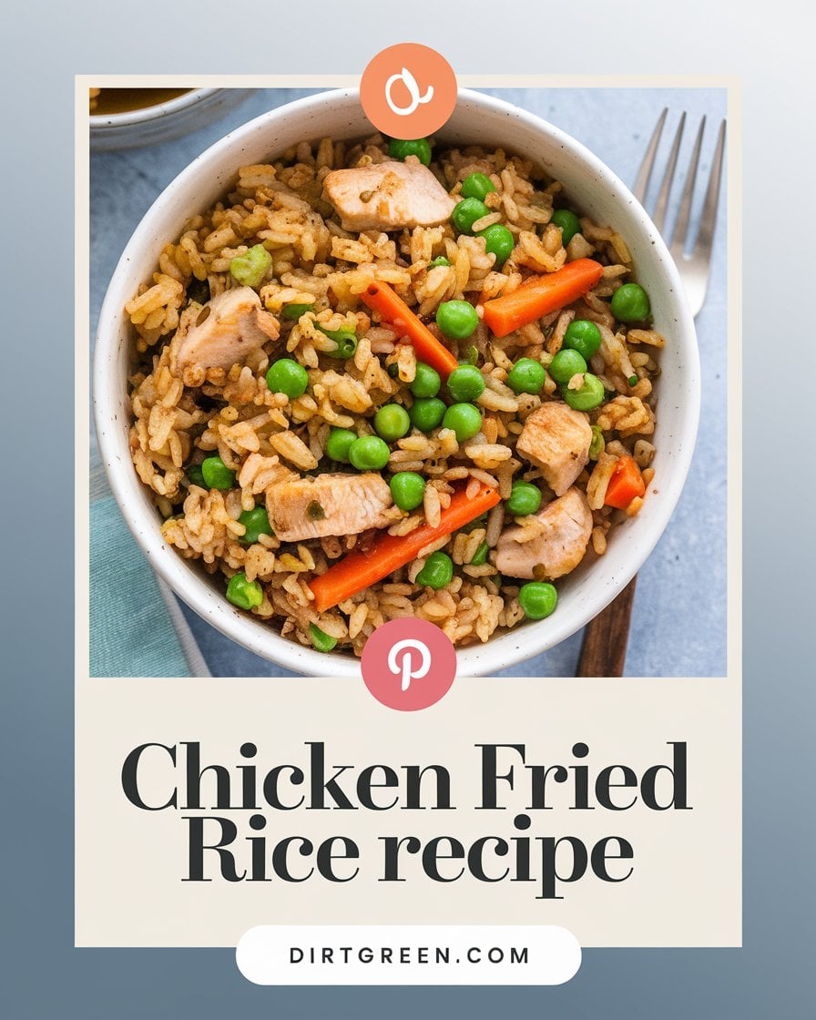 Easy Chicken Fried Rice Recipe - Classic Chinese Dish