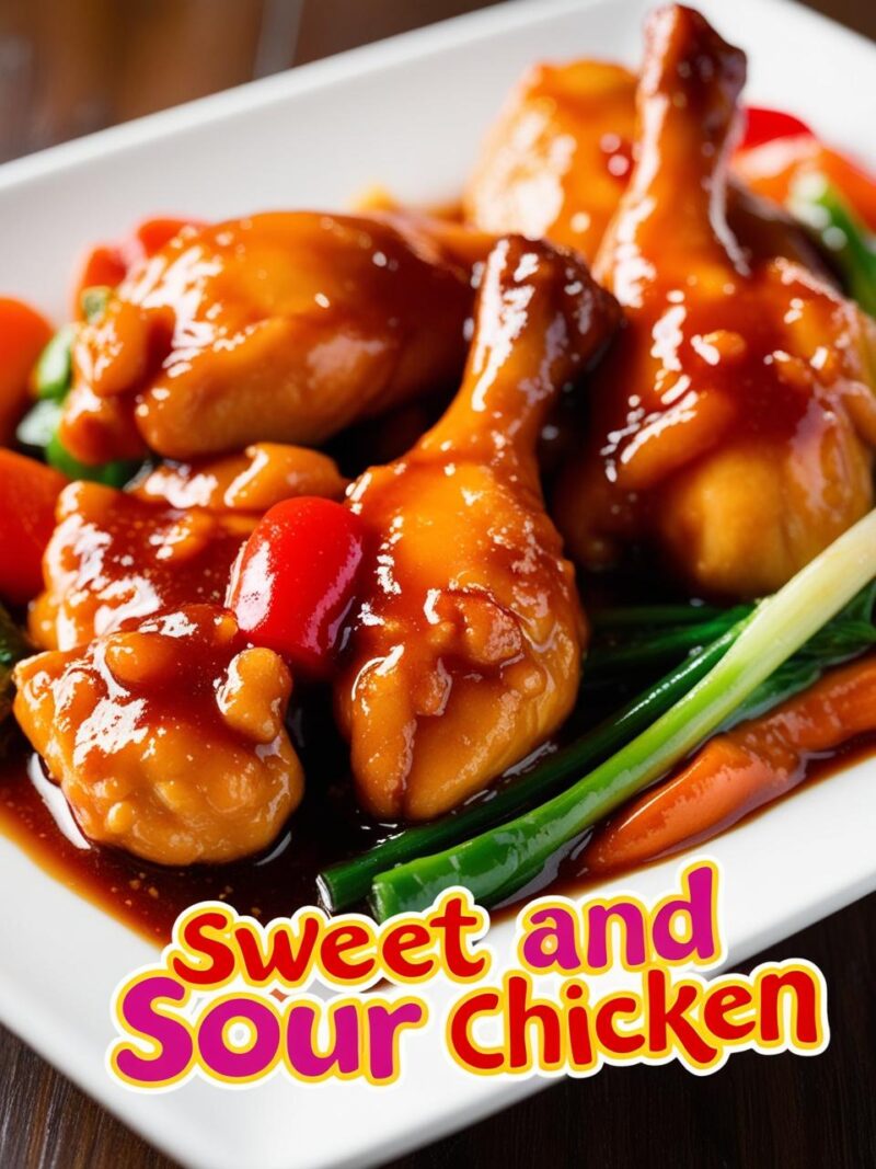 Easy Chinese Sweet And Sour Chicken Recipe
