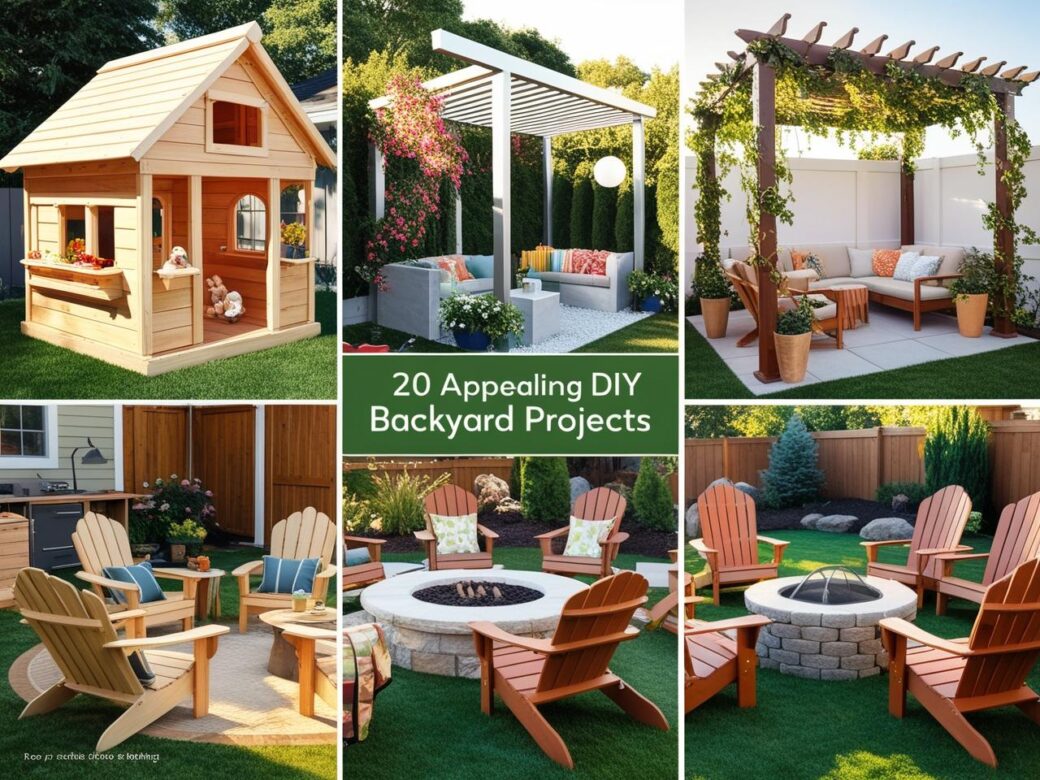 20 DIY Backyard Projects to Build This Weekend