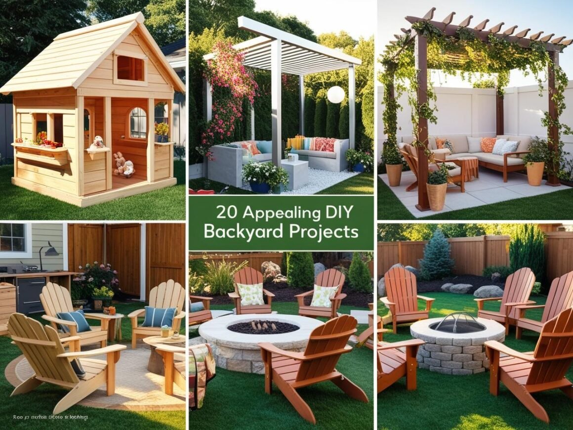 20 DIY Backyard Projects to Build This Weekend