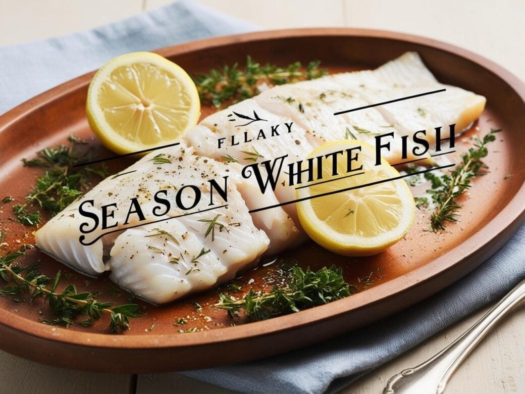 Delicious Flaky Season White Fish Recipe for Dinner