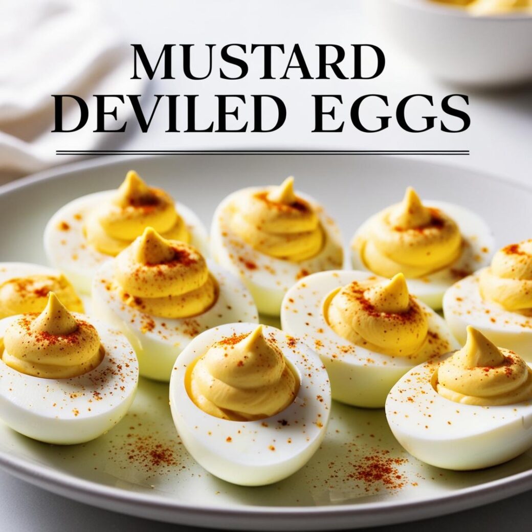 Honey Mustard Deviled Eggs Recipe - Perfect Party Appetizer