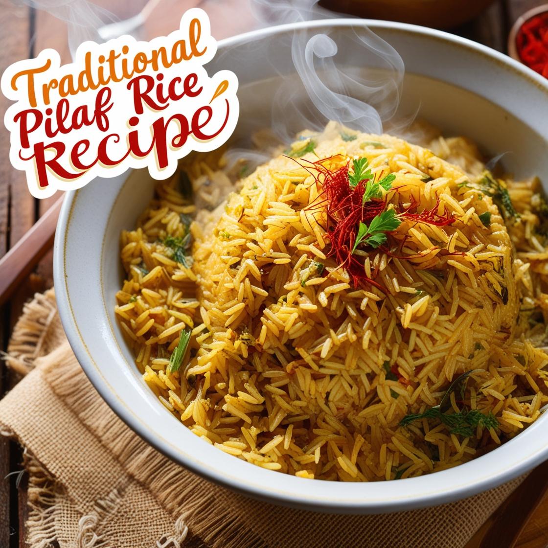 Traditional Pilaf Rice Recipe – A Fragrant, Flavorful Classic Dish