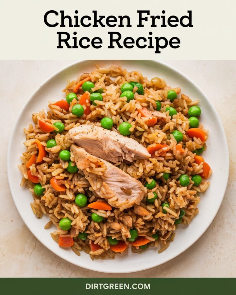 Easy Chicken Fried Rice Recipe - Classic Chinese Dish