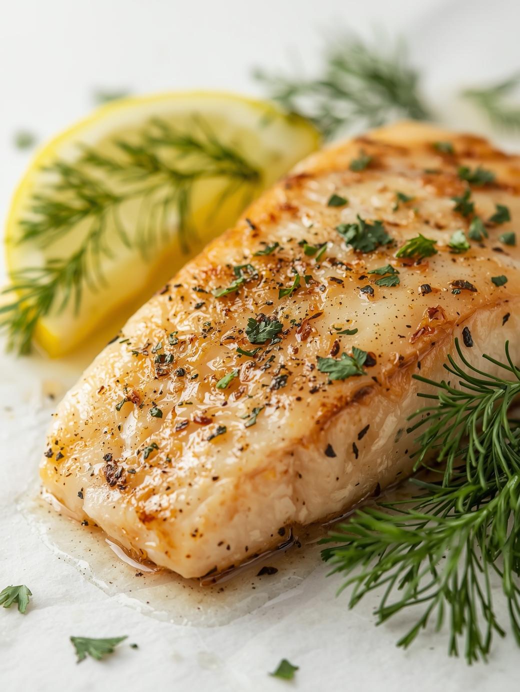 Delicious Flaky Season White Fish Recipe for Dinner