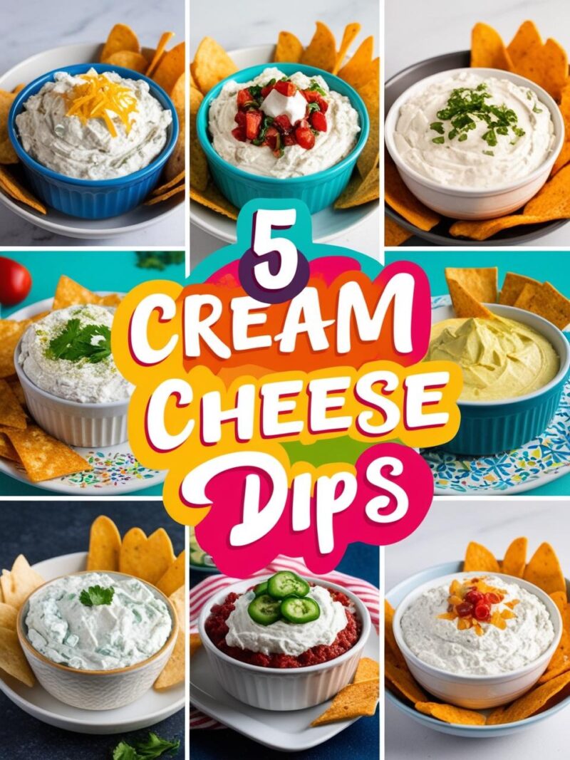 Top 5 Cream Cheese Dip Recipes for Your Next Party