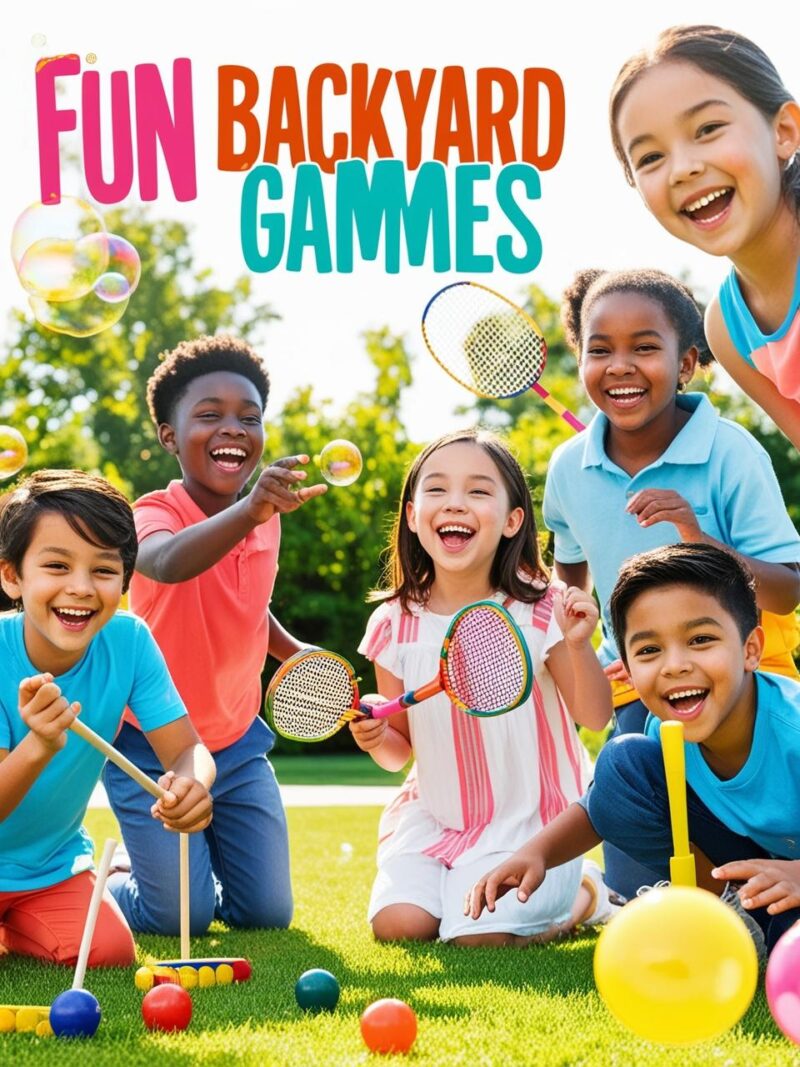 22 Fun Backyard Games to Keep Kids Entertained