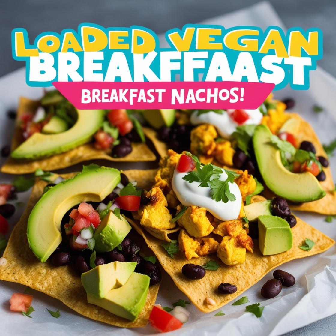 Loaded Vegan Breakfast Nachos | Ready in 20 Minutes