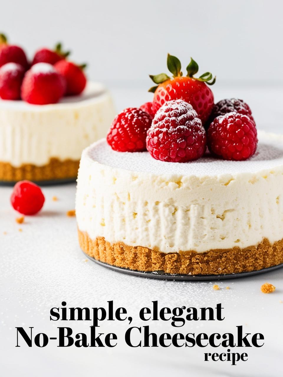 No-Bake Cheesecake Recipe: The Ultimate Easy Dessert