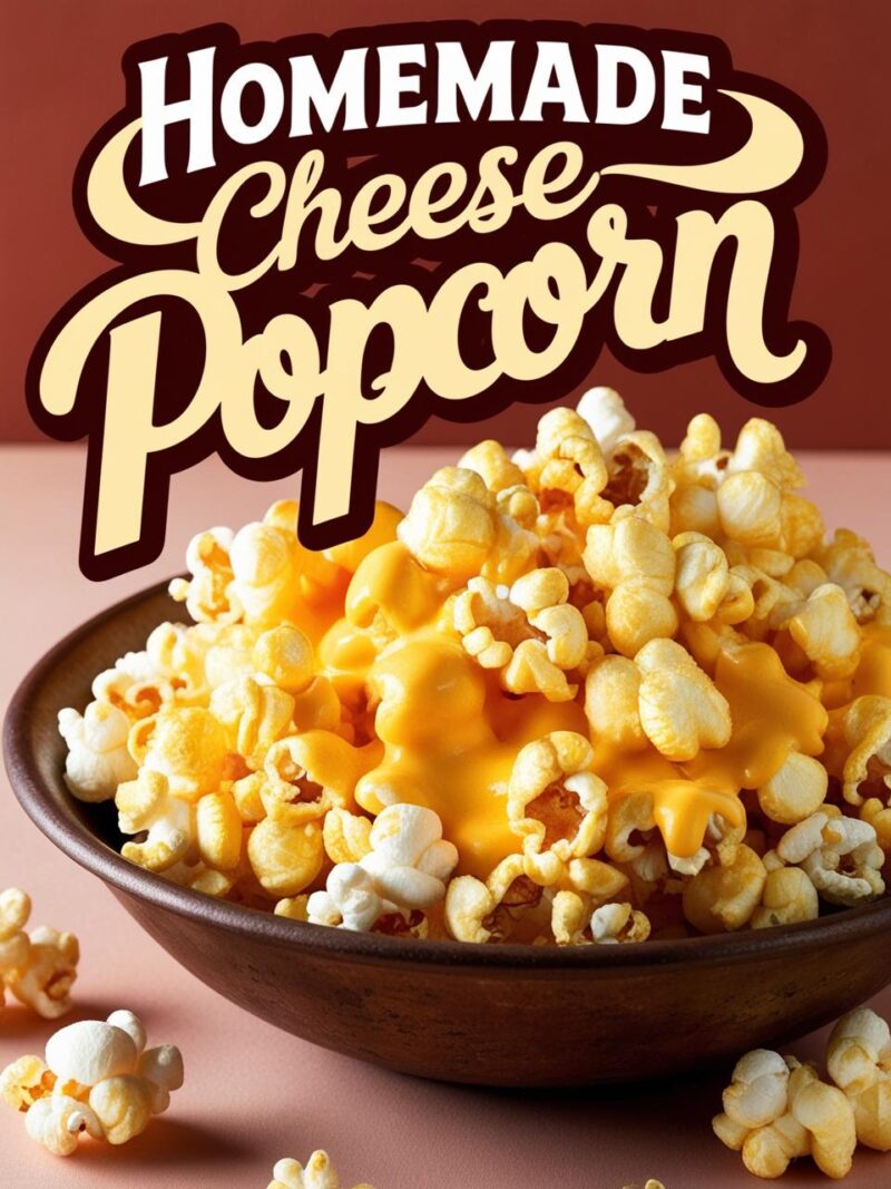 Homemade Cheese Popcorn: The Perfect Snack