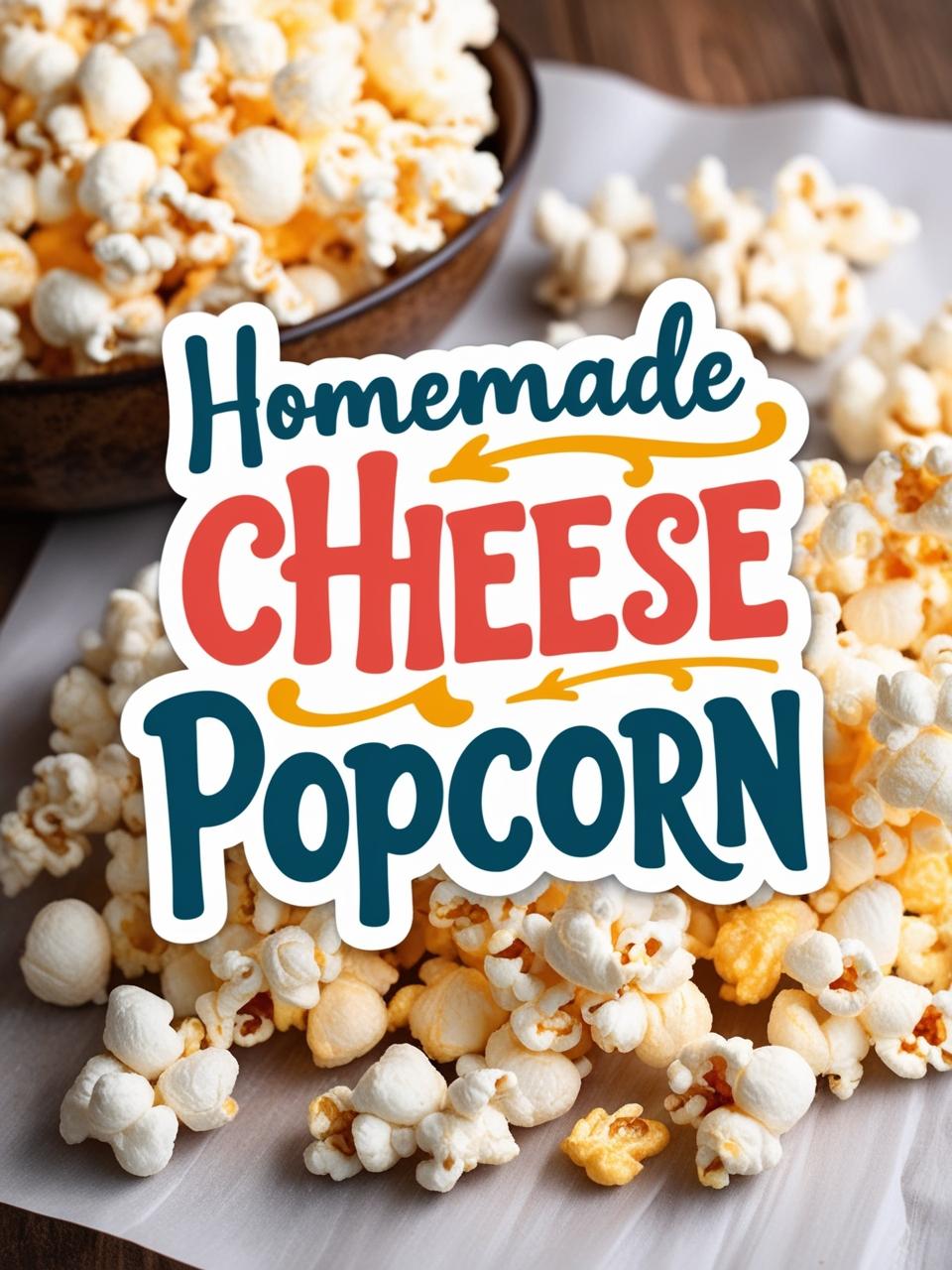 Homemade Cheese Popcorn: The Perfect Snack