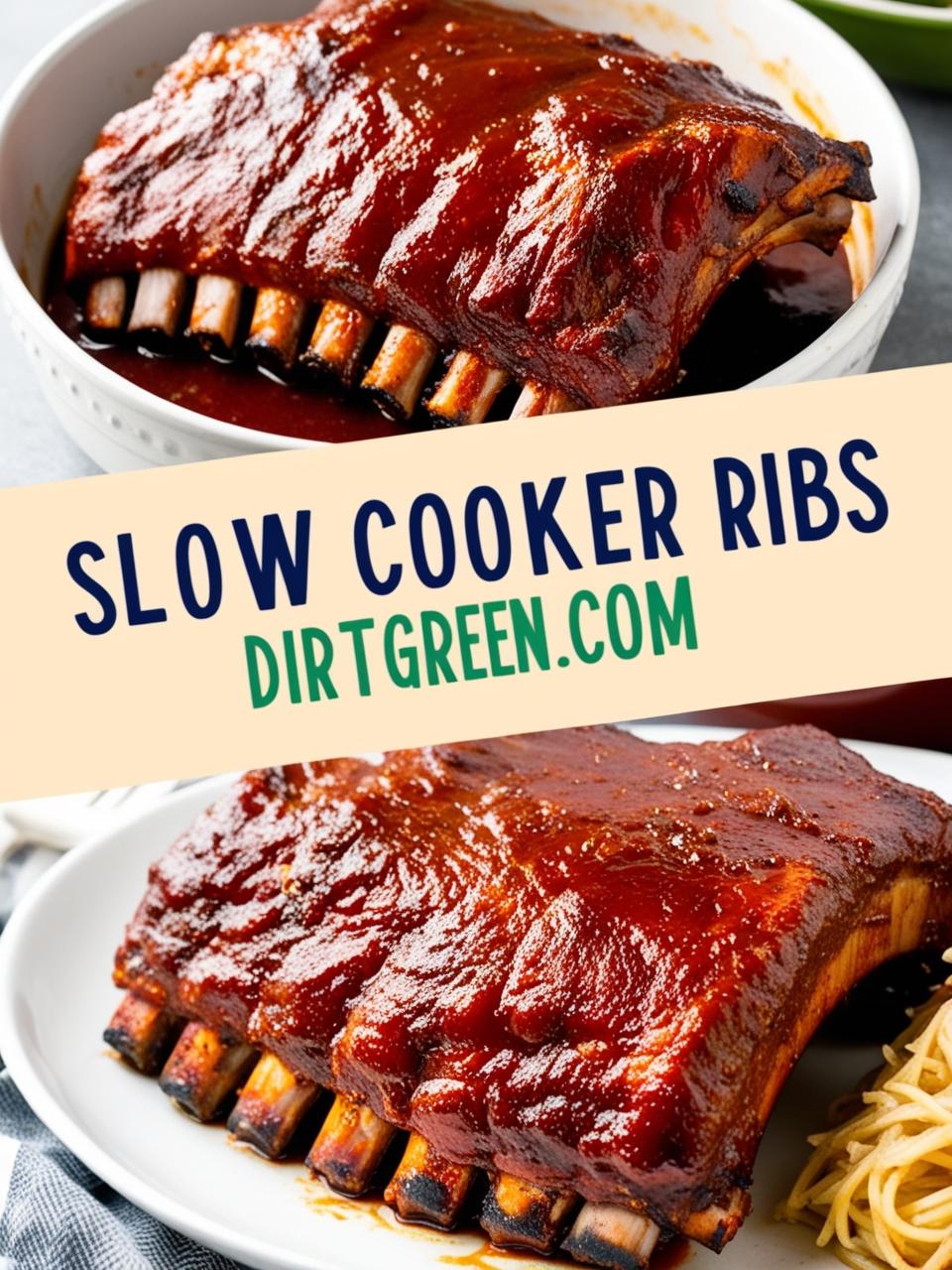 Tender and Flavorful Slow Cooker Ribs Recipe