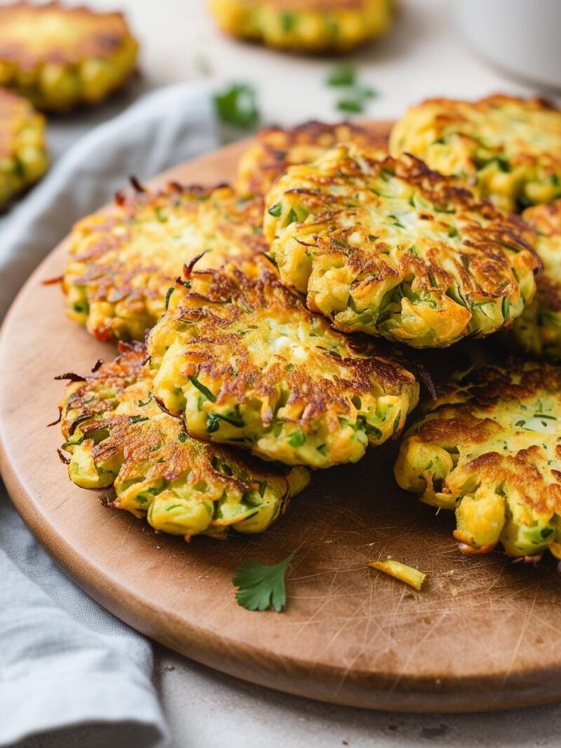 Crispy Vegetable Fritters Recipe You Can make In Minutes!