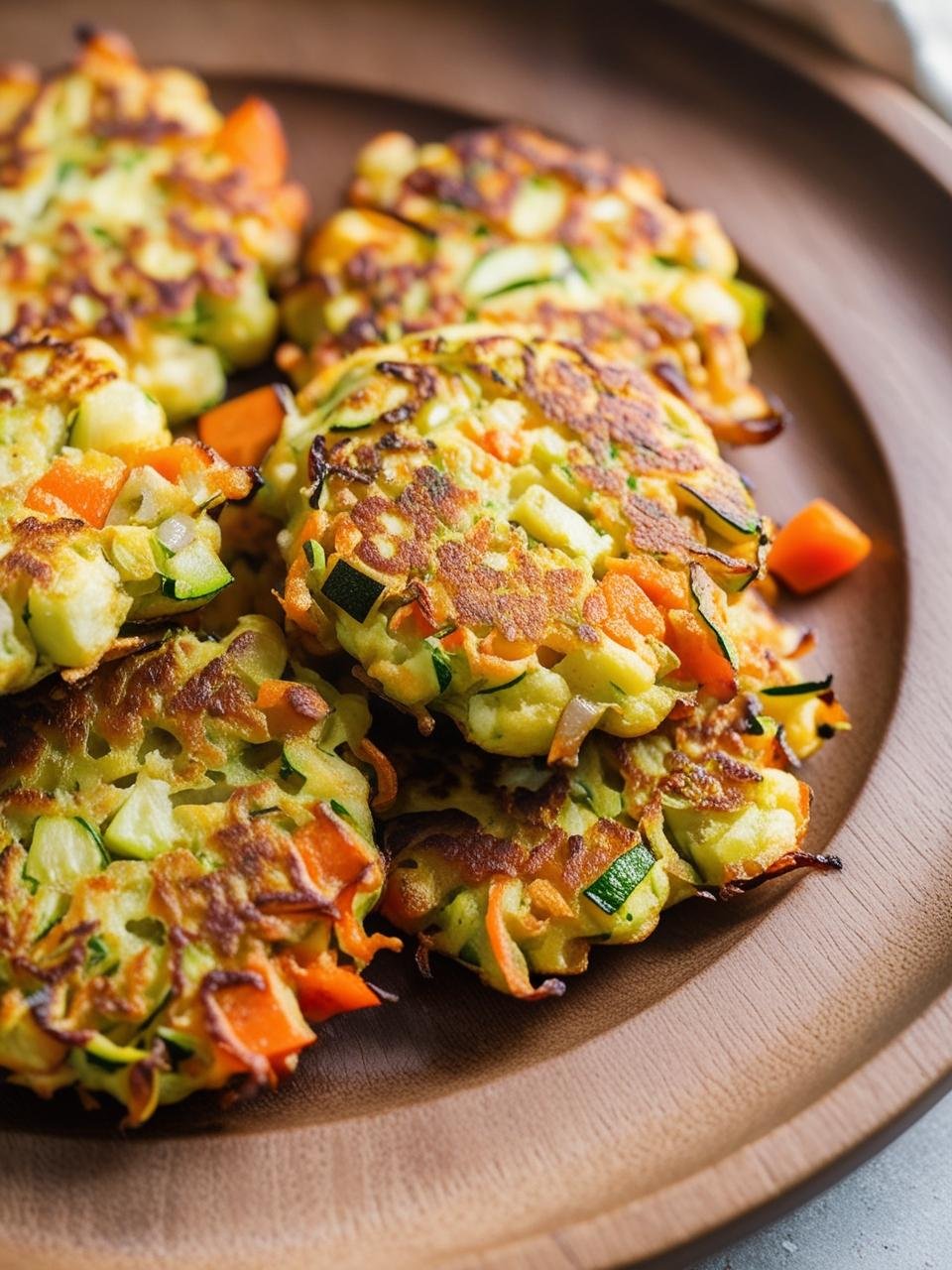 Crispy Vegetable Fritters Recipe You Can make In Minutes!